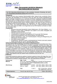 Hämatologische und zelluläre Diagnostik