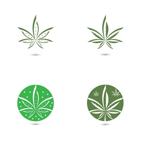 Premium Vector Canabis Leaf Vector Illustration Icon Design