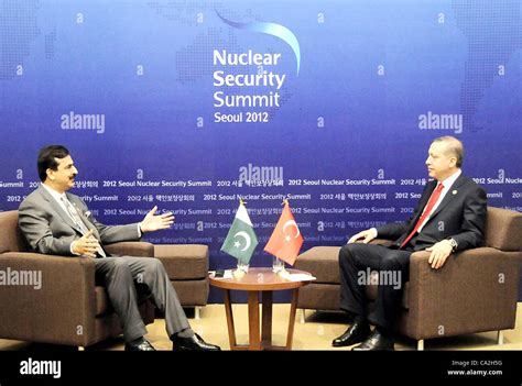 Pakistan Prime Minister Syed Yousuf Raza Gilani In Meeting With His
