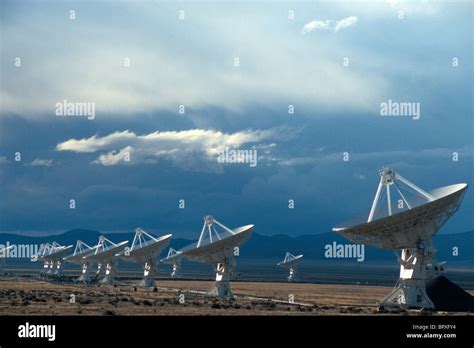 Very Large Array Radio Telescope Stock Photo Alamy
