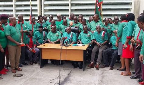 Knut Issues Strike Notice Over Joking Government Africasnow