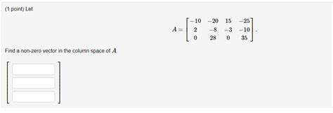 Solved Let A Chegg