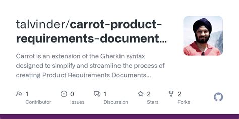 Github Talvindercarrot Product Requirements Document Prd Carrot Is An Extension Of The