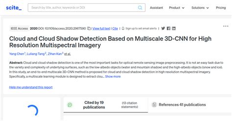 Cloud And Cloud Shadow Detection Based On Multiscale 3d Cnn For High