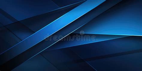 abstract overlap layer gradient blue background stock illustration