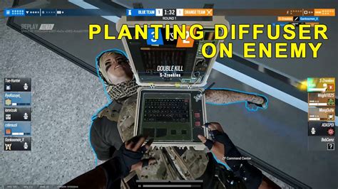 Planting Diffuser On Enemy Rainbow Six Youtube