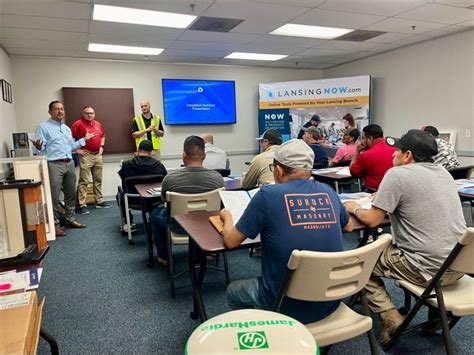 We Had A Great Turn Out At Lansing Building Materials In Houston For A