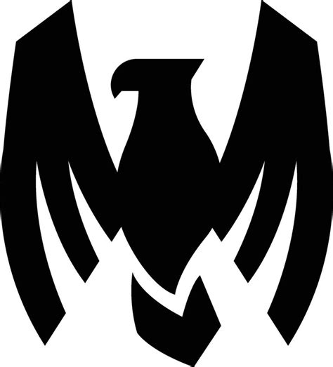 Simple Eagle Logo 46442231 Vector Art At Vecteezy