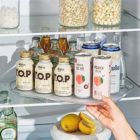 Lazy Susan For Refrigerator 14 Lazy Susan Turntable Square Lazy Susan Fridge Organizer Lazy