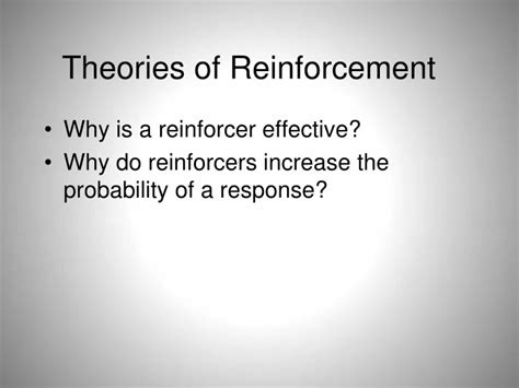 Ppt Theories Of Reinforcement Powerpoint Presentation Free Download