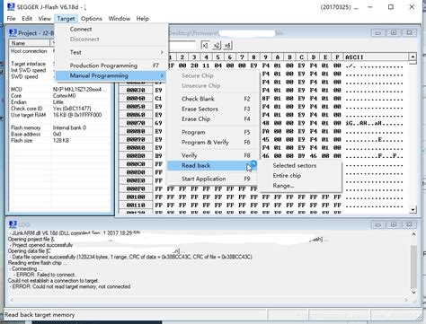 用 Segeer J Flash 烧录 Freescale Kinetis 的 Bootloader 固件时加密区被修改导致运行不正常解决方法