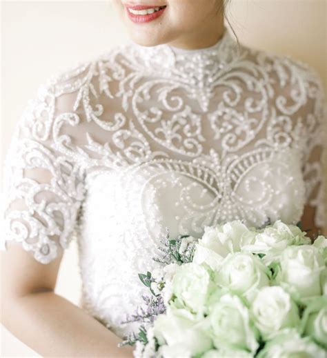 Preloved Francis Libiran Wedding Gown Women S Fashion Dresses Sets Traditional Ethnic