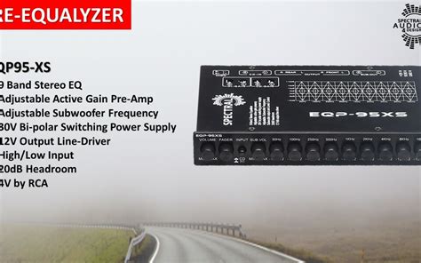 Pre Eq Spectral Audio And