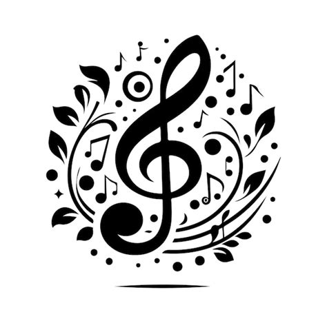 Premium Vector Music Note Vector Illustration Music Notes On Stave