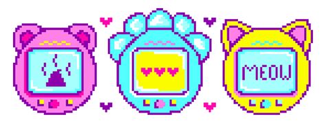 재미 있고 귀여운 픽셀 아트 장난감입니다 오래된 90 년대 2000 년대의 추억을 되 돌리는 오래된 학교 추억의 미학 레트로 카와이 8비트 게임 텍스트 슬로건 말풍선 Y2k