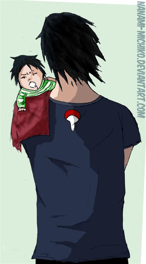 Sasuke Father And Son By Nanami Michiko On Deviantart