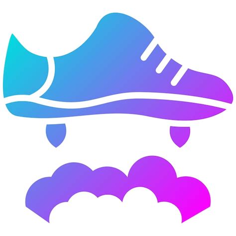 El Icono Vectorial De Zapatos Voladores Se Puede Usar Para El Conjunto