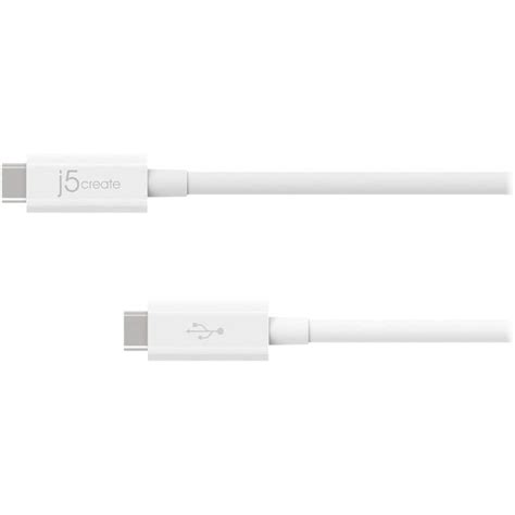 J Create Usb Type C To Usb Type C Cable White Jucx Best Buy