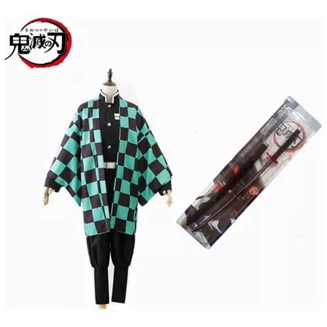 Disfraz Cazador De Demonios Tanjirou Zenitsu Giyuu Cosplay Cuotas sin interés