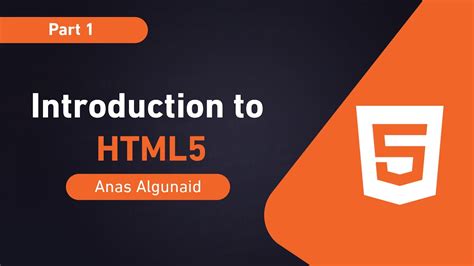 Web Based Systems Lecture 3 Introduction To HTML5 Part 1 YouTube