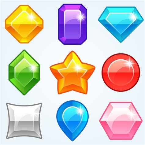 Premium Vector Gems
