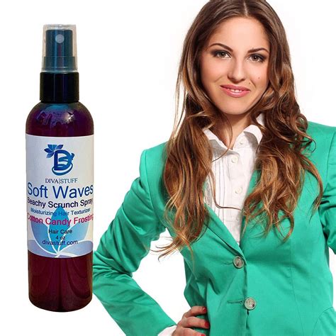 Soft Waves Beachy Scrunch Spray Moisturizing Hair Texturizer Cotton