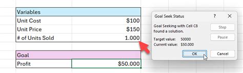 How To Use Goal Seek In Excel Simple Steps
