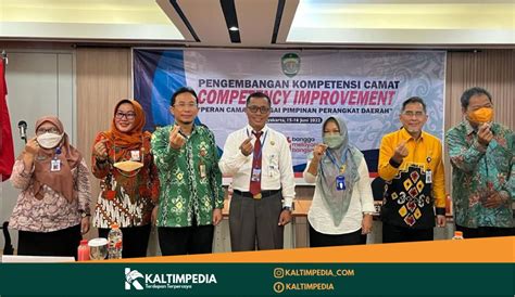 Sebanyak 24 Camat Ikuti Pelatihan Peningkatan Kompetensi BPSDM Kaltim Kaltimpedia