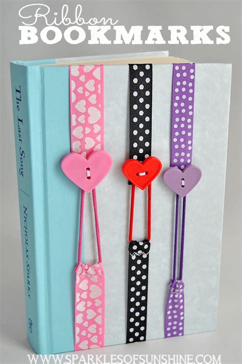 Ribbon Bookmarks Sparkles Of Sunshine Ribbon Bookmarks Button
