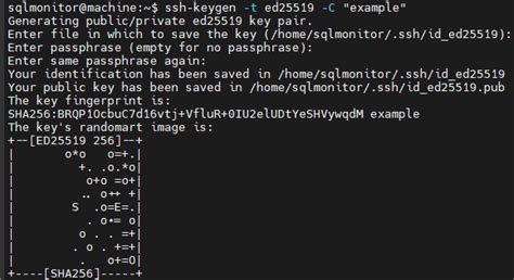 Generating A New SSH Key Pair Redgate Monitor 14 Product Documentation