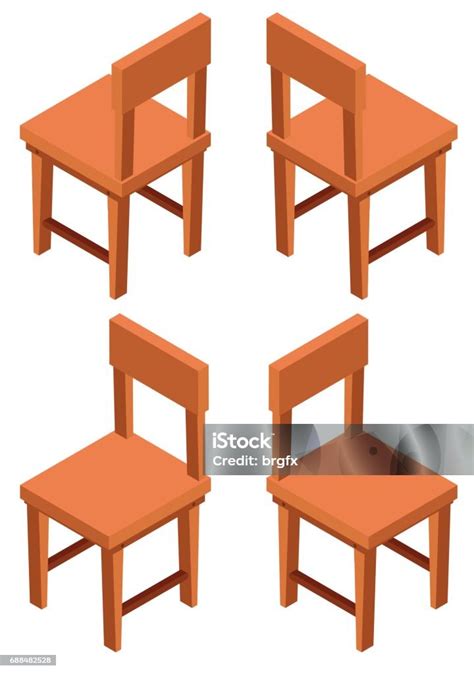 나무의 자에 대 한 3d 디자인 3차원 형태에 대한 스톡 벡터 아트 및 기타 이미지 3차원 형태 가구 각도 Istock
