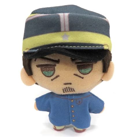 駿河屋 月島軍曹 ぬいぐるみマスコット 「セガ ラッキーくじ ゴールデンカムイ Pastel Art Collection」 B賞（キー