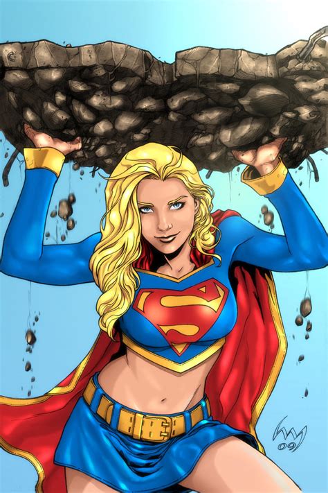 Supergirl Lifts By Wordmongerer On Deviantart