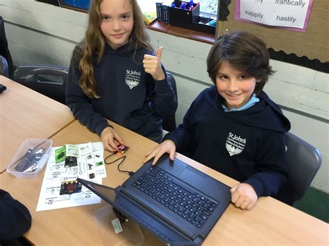 Guppy Class Microbits St Johns Primary School
