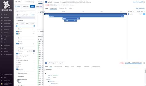 Data Dog Telemetry Integration Tailcall