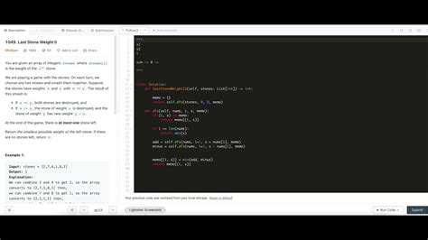 1049 Last Stone Weight Ii Youtube