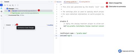Code Changes AI Summarizer IntelliJ IDEs Plugin Marketplace