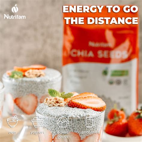 Nutrifam Chia Seeds 100g 500g Shopee Philippines