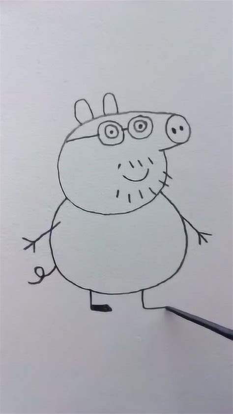 猪爸爸简笔 猪爸爸简笔画 第3页 大山谷图库