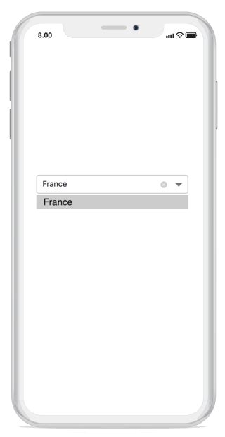 Suggestion Mode For Syncfusion® Sfcombobox Control In Xamarinios