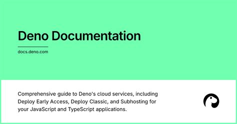 Deno Documentation