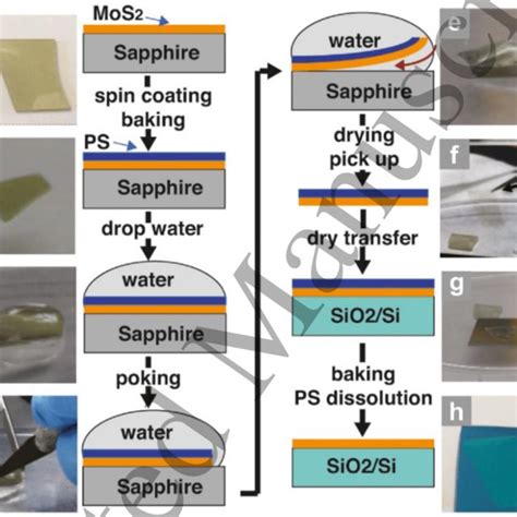 A Schematic Illustration Of The All Dry Transfer Method Utilizing A