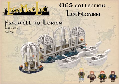 Lego® Custom Instructions Ucs Lothlorien Complete Bundle