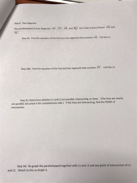 Solved NAME Step Pick Three Non Collinear Points A B Chegg Com