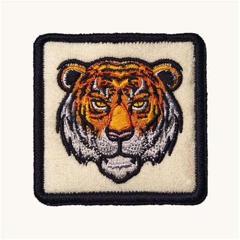 Patchify Tiger Patch Fierce And Stylish Patchify®