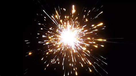 Electric Burst Particle Overlay For Tech Title Animation Videos