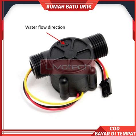 Jual Sensor Aliran Air Yf S201 Water Flow Sensor Yf S201 Flowmeter 1 2 Berkualitas R703