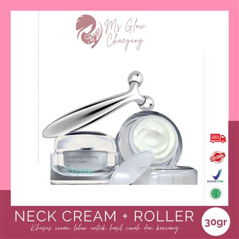 Jual Neck Cream Roller Ms Glow Peptidecream Leher Shopee Indonesia