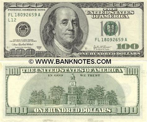 Printable 100 Dollar Bill Front And Back