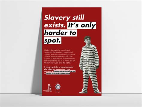 Modern Slavery Poster By Biagio On Dribbble